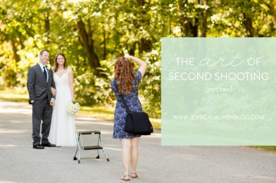 The Art of Second Shooting, Part Two :: For Photographers